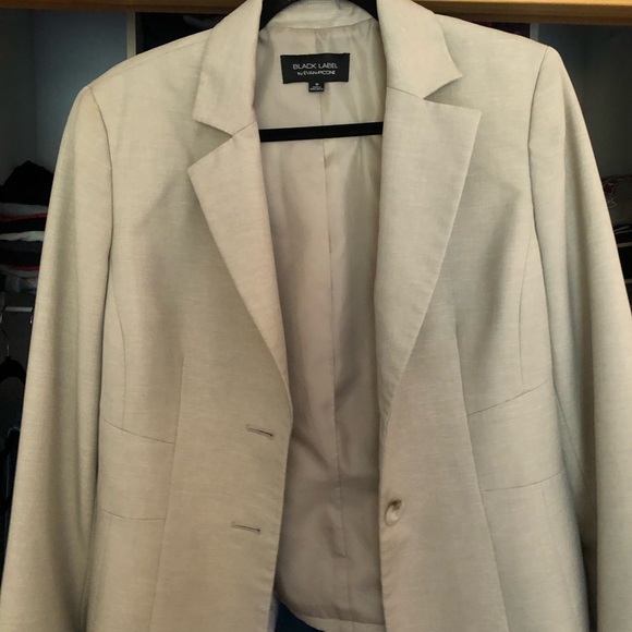 Evan Picone | Jackets & Coats | Evan Picone Cream Blazer | Poshmark